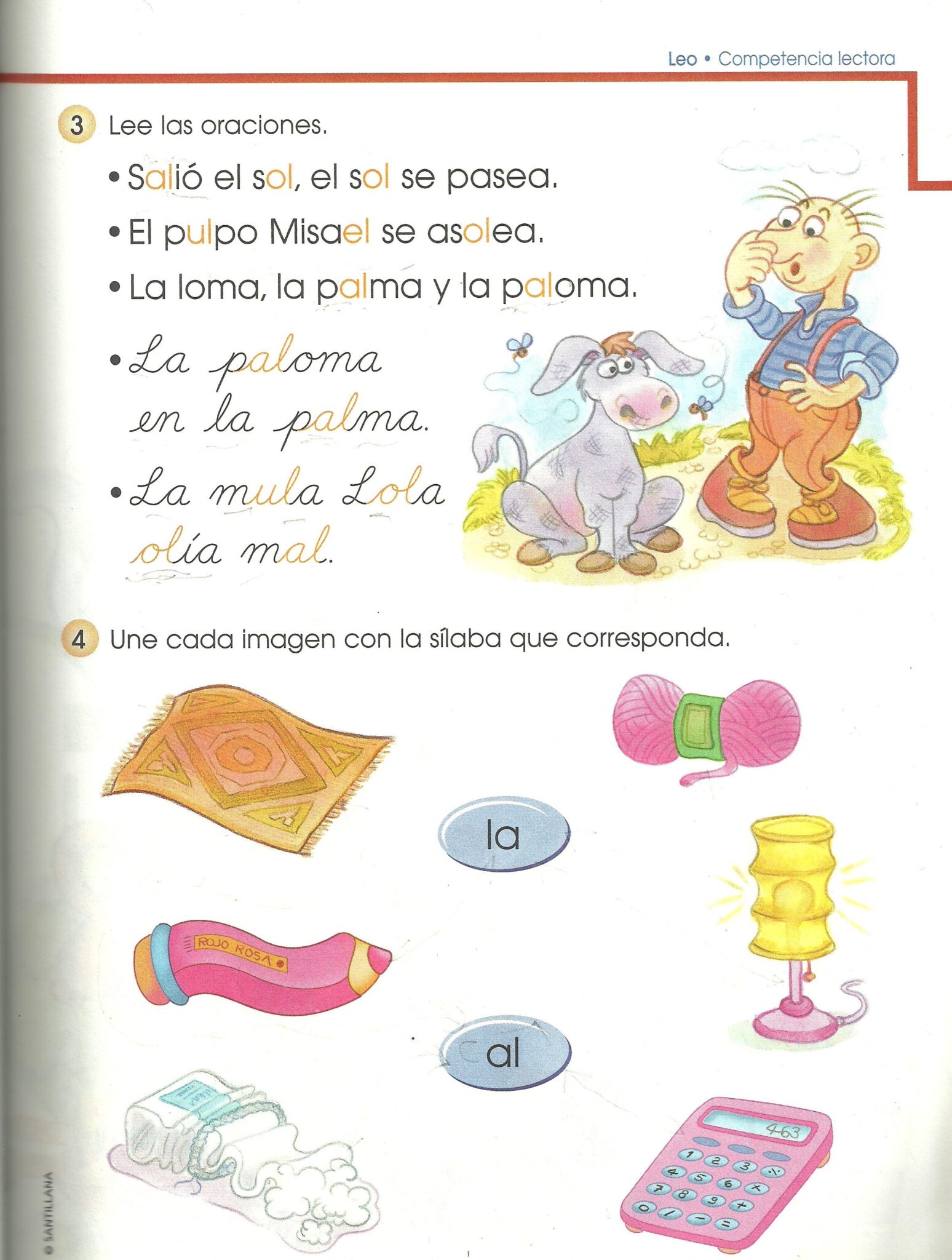 Cómo hacer oraciones con al el il ol ul